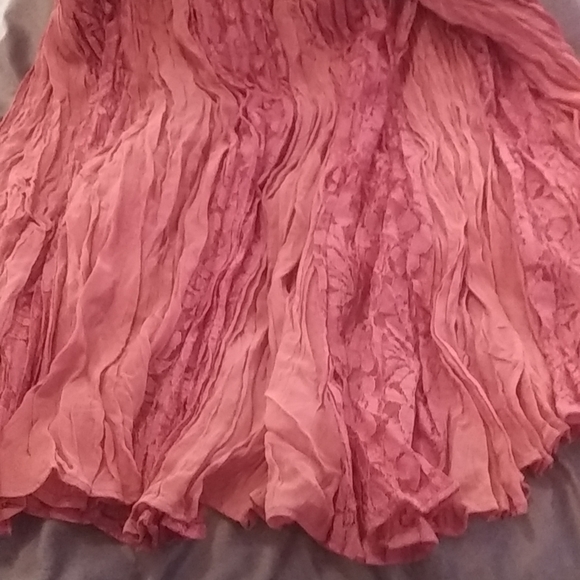 Together | Dresses | Vintage Full Length Crinkle Dress | Poshmark